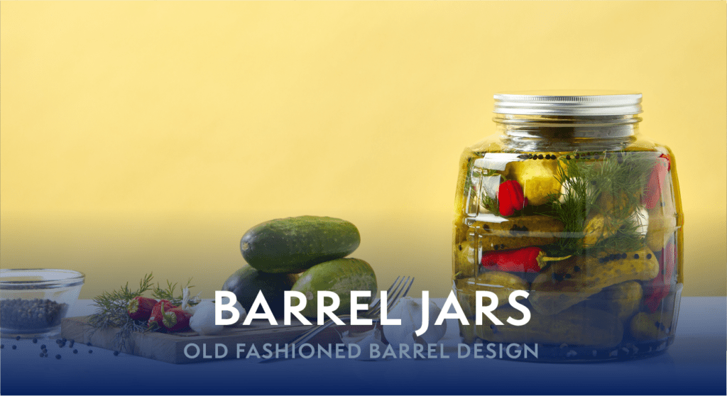 Barrel Jars - Anchor Hocking
