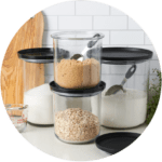 Sundry Jars and Kitchen Storage Jars - Anchor Hocking