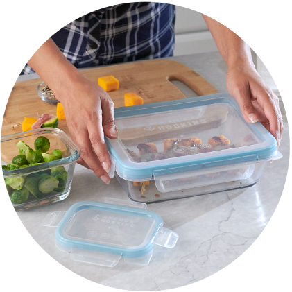 Heavy Duty Hinged Lid Storage Containers - Anchor Hocking